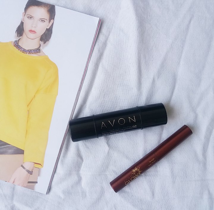 Avon 2u1 rumenilo i hajlajter & Glow Lip Stylo ruz za usne