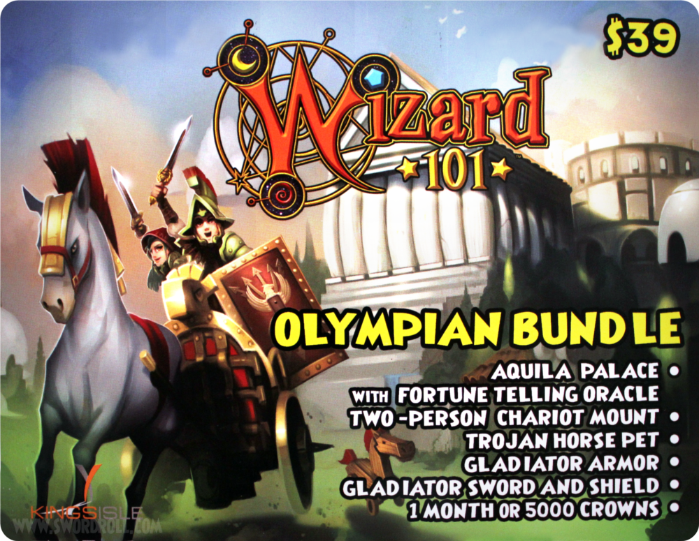 Wizard101 Olympian Bundle and Atlantean Bundle, Plus Test Realm Updates ...