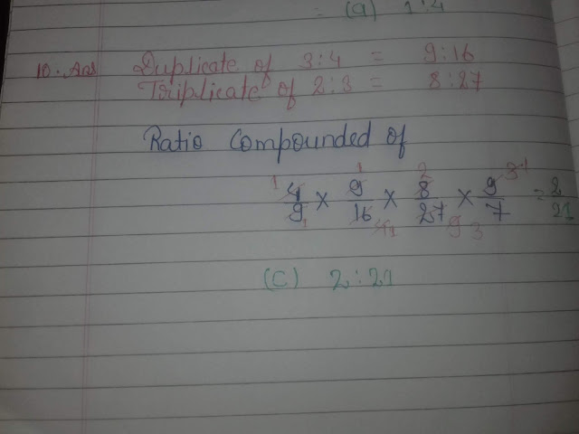 CA FOUNDATION : MATH NOTES: Ca Foundation maths solution 1