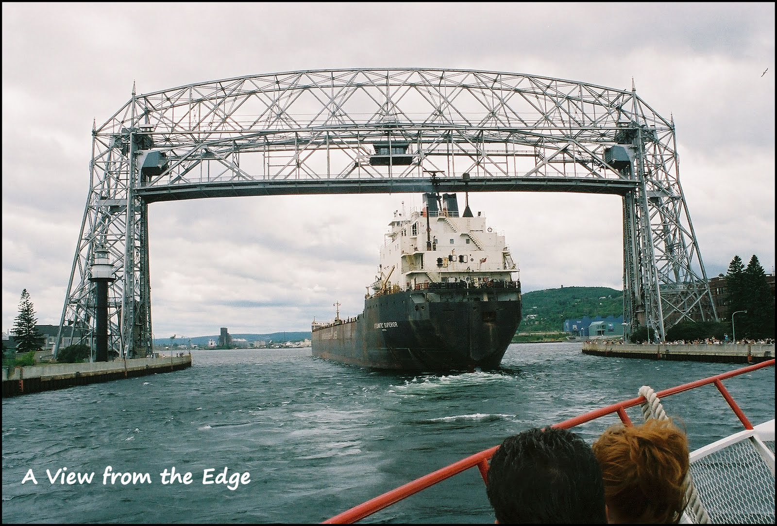 A View from the Edge: Sunday Bridges - Aerial Lift Bridge