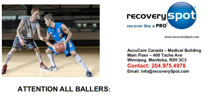 Recovery Spot Compression Apparel Available to Basketball Players ...