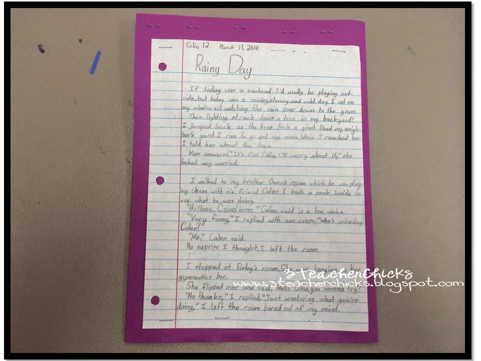 3 Teacher Chicks: Writing Prompt Resources: State Test Prep