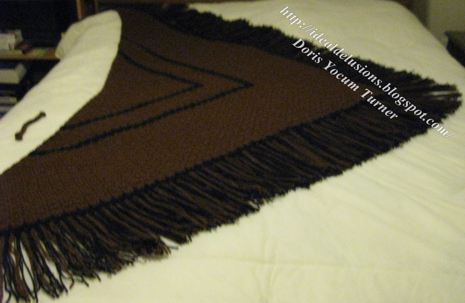 Ideal Delusions: So Simple Box Stitch Shawl