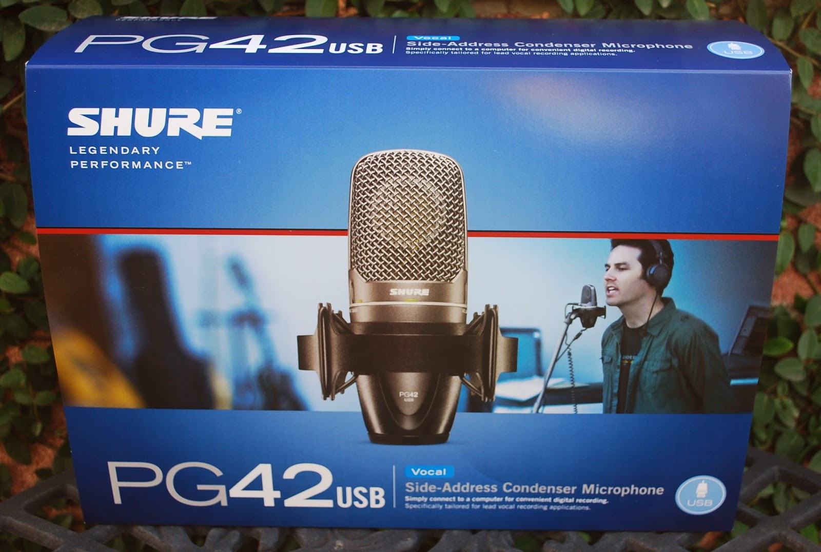 Rex and the Bass: Shure PG42-USB Condenser Microphone Review