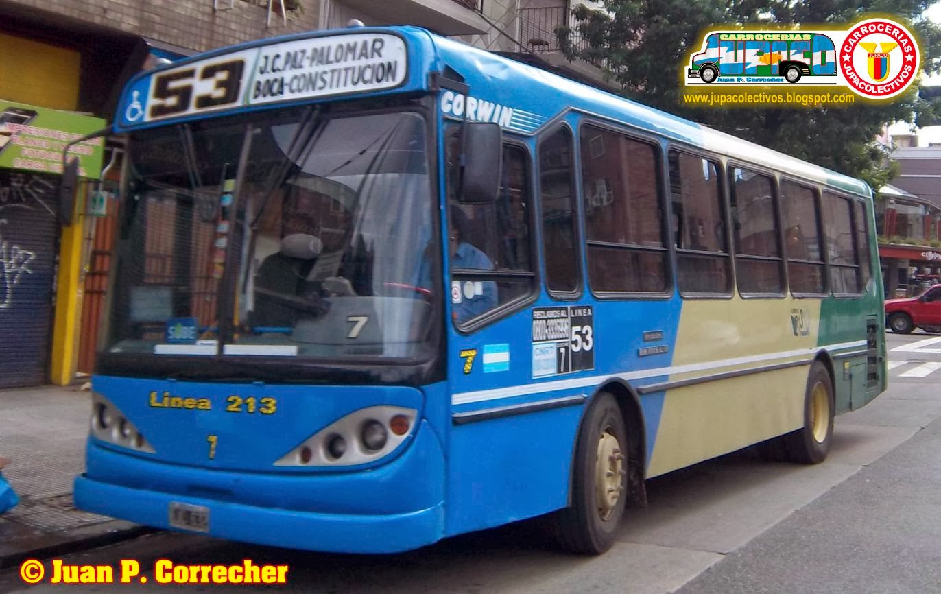 Fotos de colectivos: Linea 213 SAT - Linea 53 de Buenos Aires