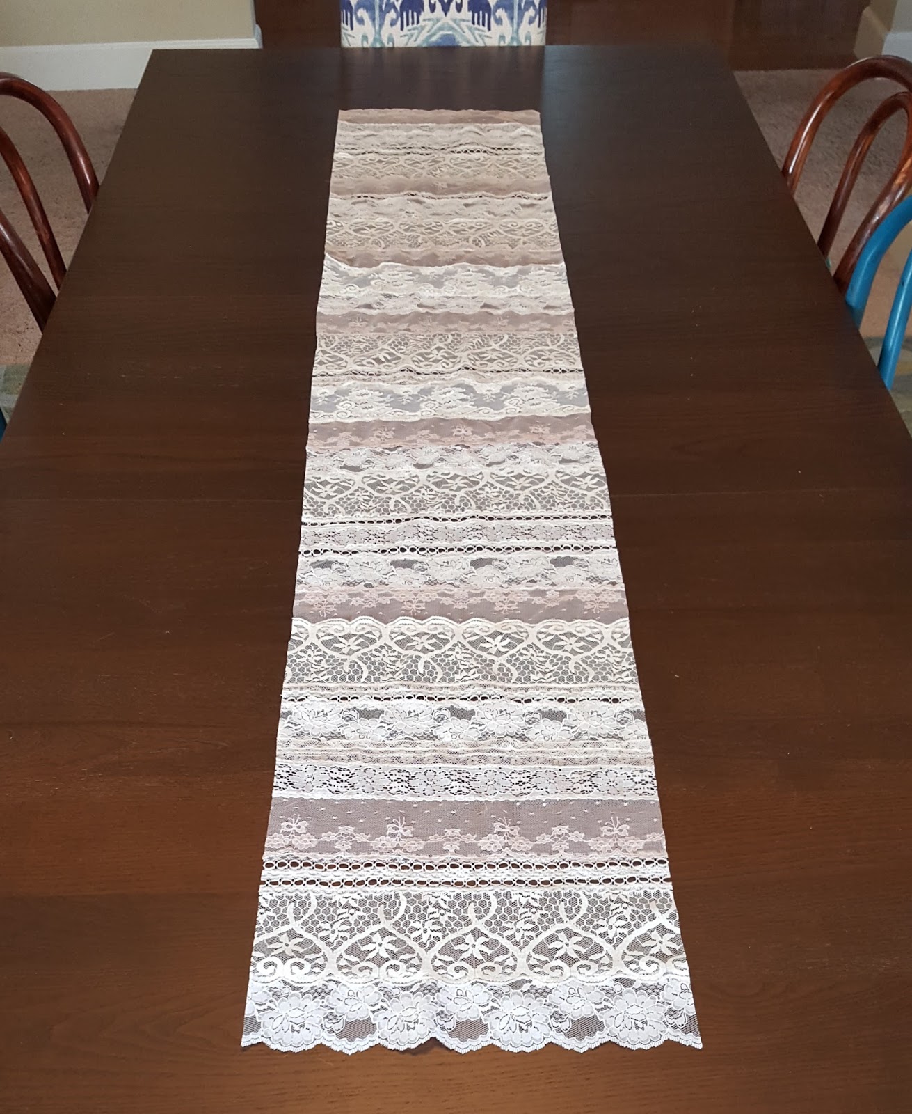 Vintage Lace Table Runner | So Much To Make