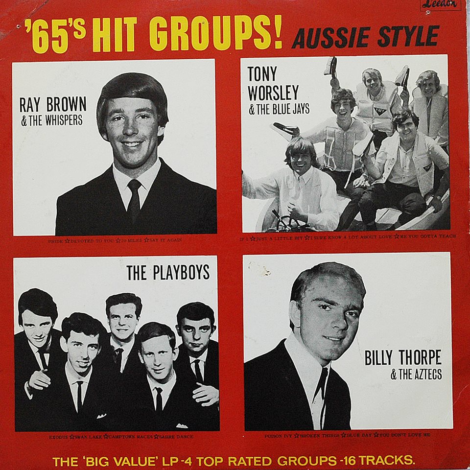 AUSSIE VARIOUS ARTIST COMPILATION ALBUMS: '65's HIT GROUPS AUSSIE STYLE
