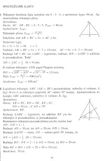 Dešimtokams: Lygiašonis trikampis
