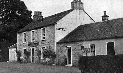 Tour Scotland: Old Photograph Clachan Hotel Fintry Scotland