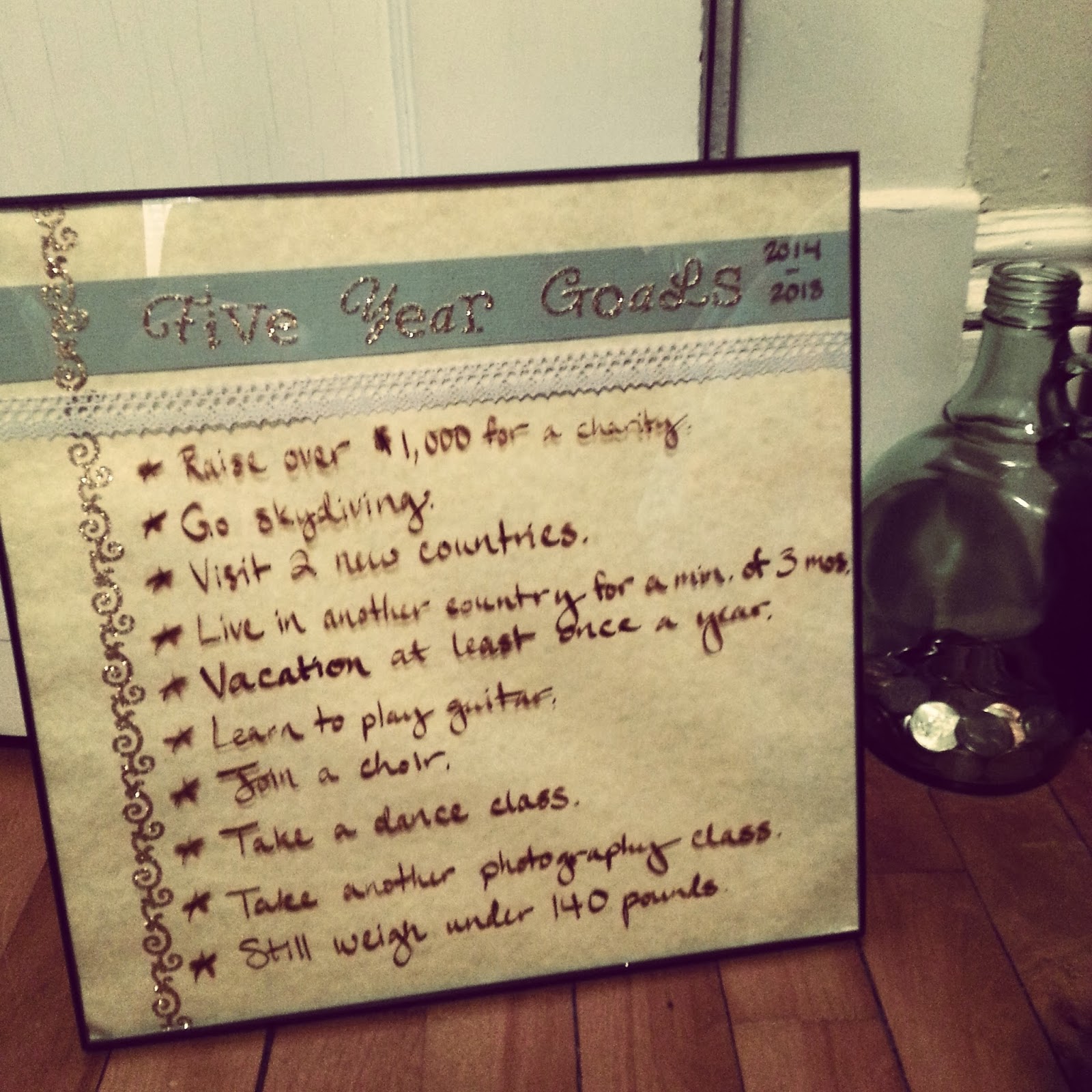 Consume the World.: Goal Boards DIY