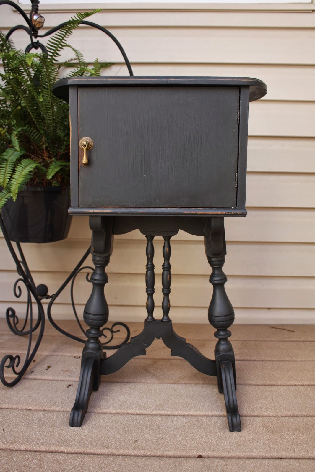 Small Vintage Cigar Table