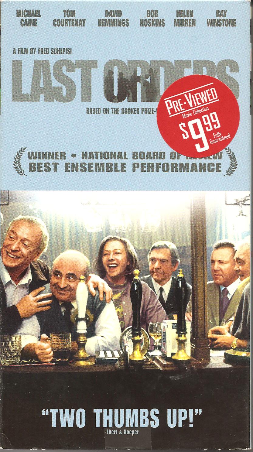 Schuster at the Movies: Last Orders (2001)