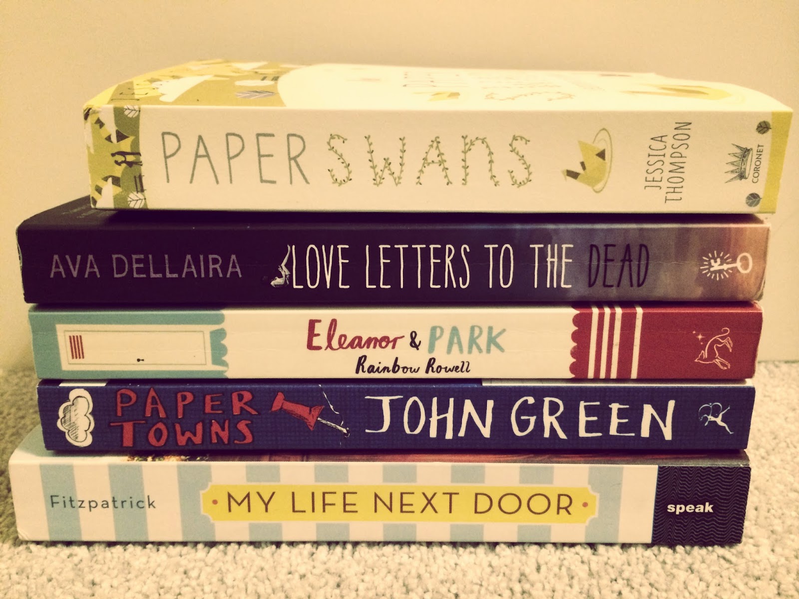 schakarin: Top 5 Book Spines