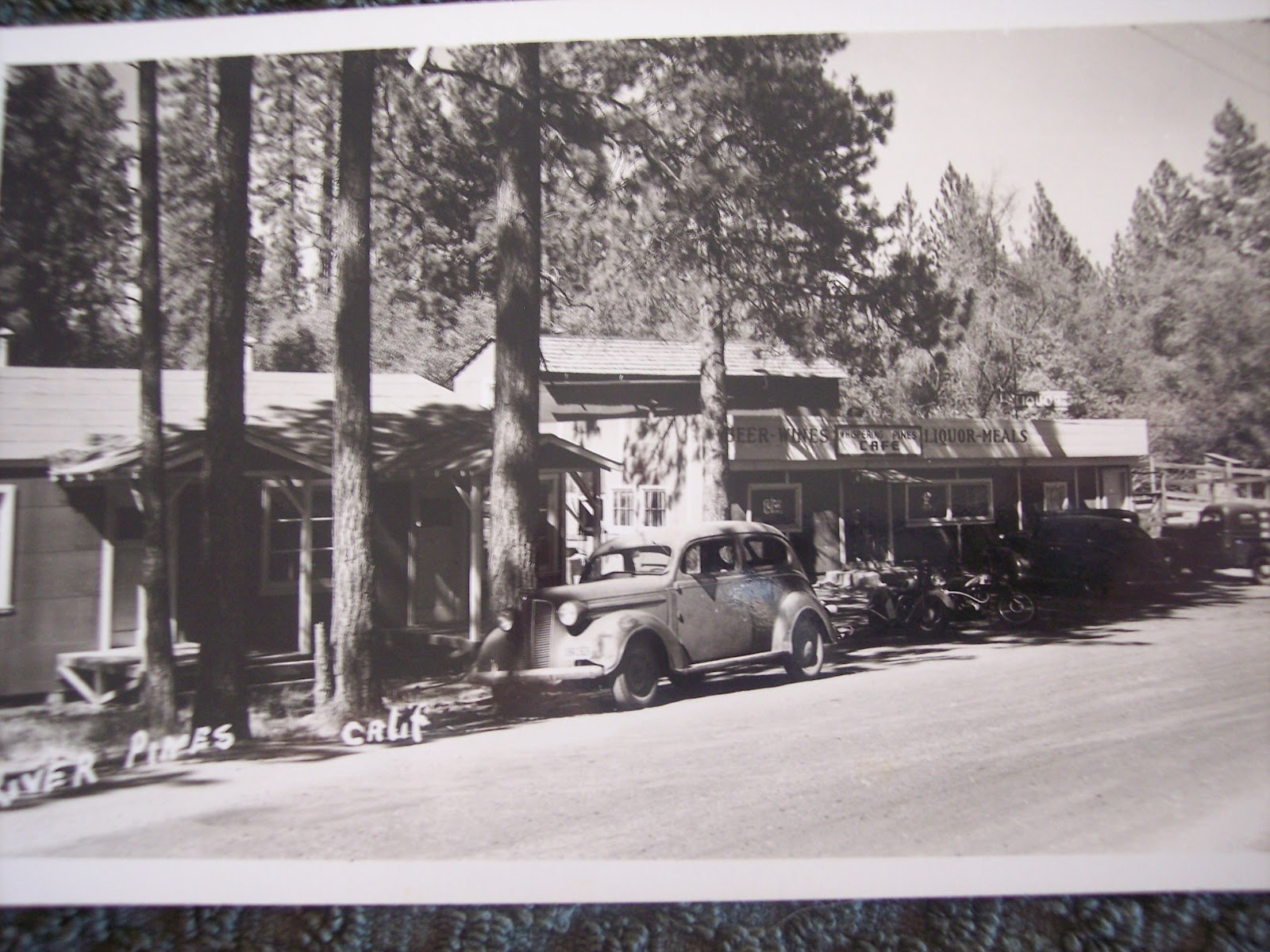 gold country girls: River Pines and Cosumnes River, Amador County Postcards