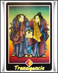Transigencia - Carta Numero Seis - Arco Iris - Oros - Arcanos Menores ...