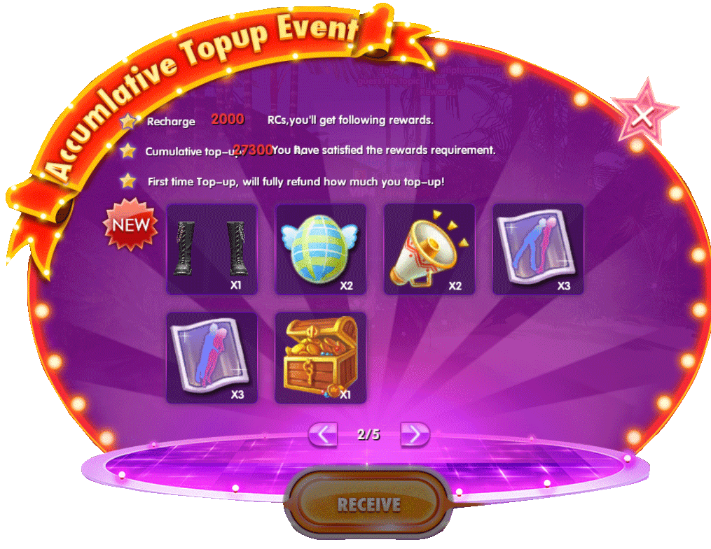 First Top Up ~ Touch 3claws Blogspot