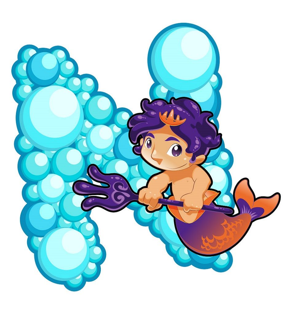 Abecedario Bajo el Mar. Under the Sea Abc. - Oh my Alfabetos!