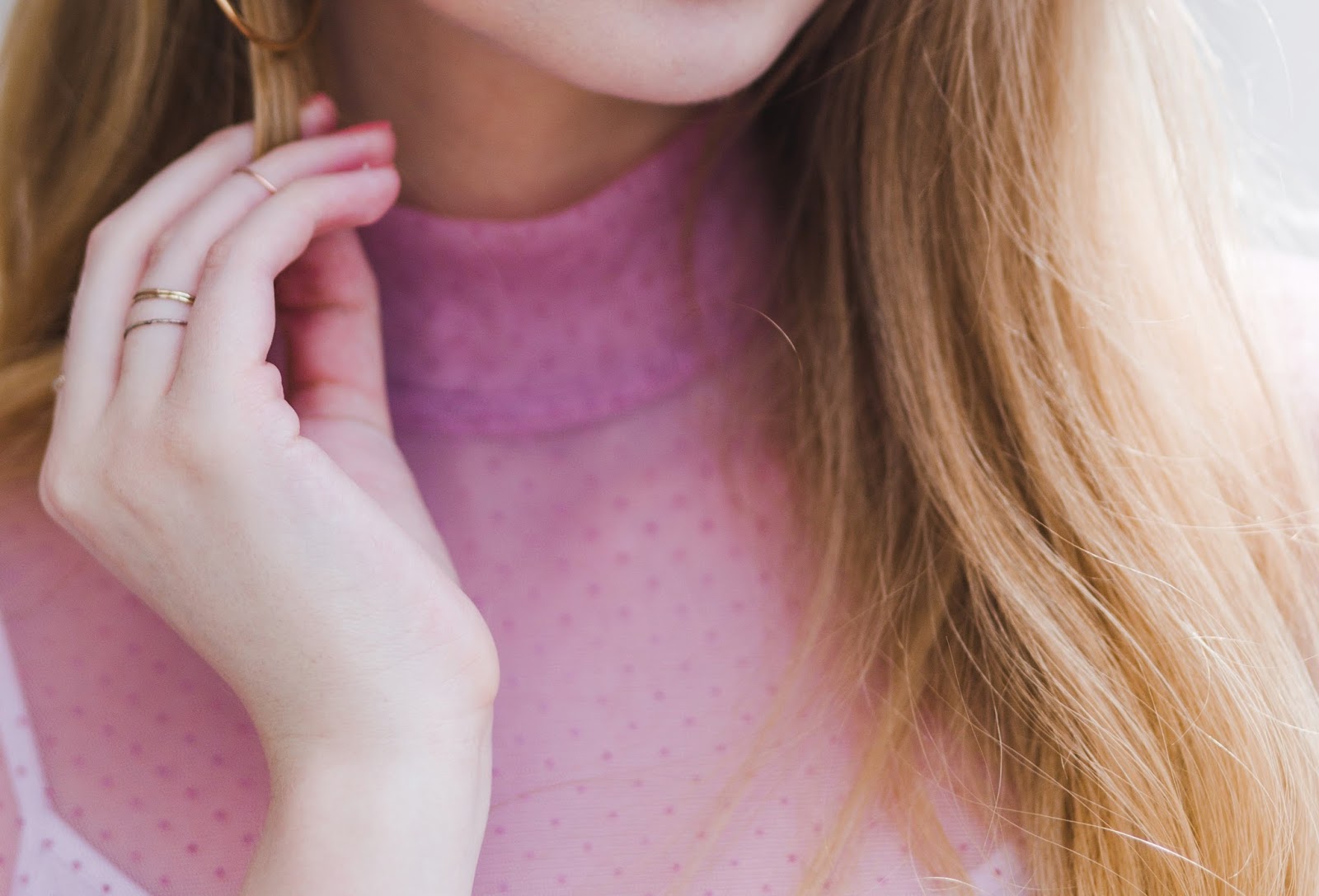 pink mesh | Hannah Goff