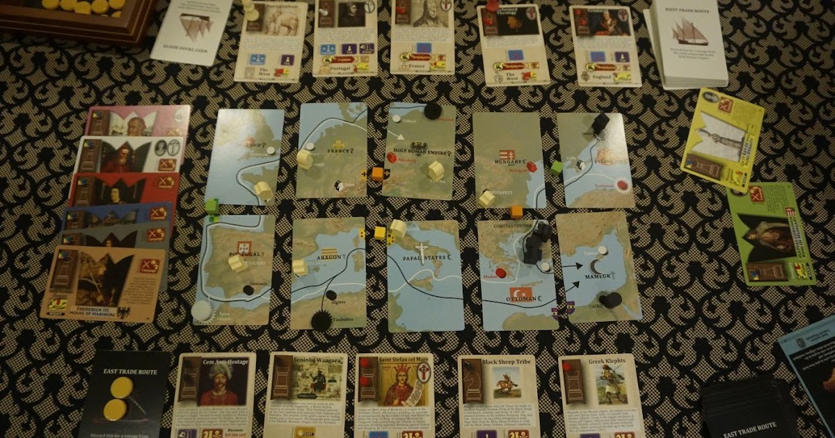 Hiew's Boardgame Blog: Pax Renaissance