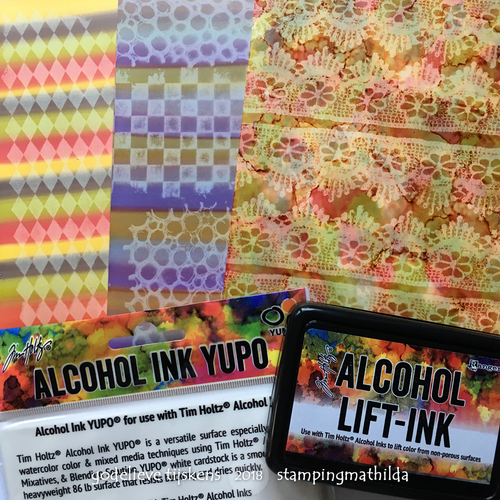 StampingMathilda: Alcohol Lift-Ink