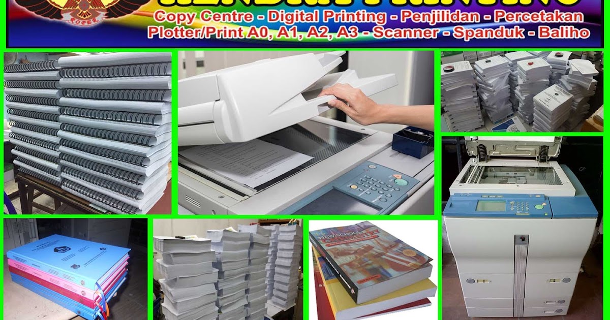 Jasa Fotocopy dan Cetak Buku di Jakarta
