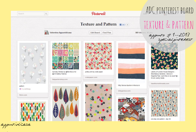 Appunti di casa: appunto #1/2013 {special Pinterest}: pattern