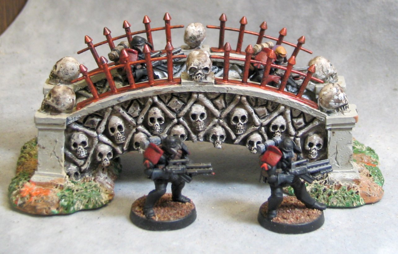 Minismith's Minis for Ebay: Lemax Repainted Resin Terrain Skulls and ...