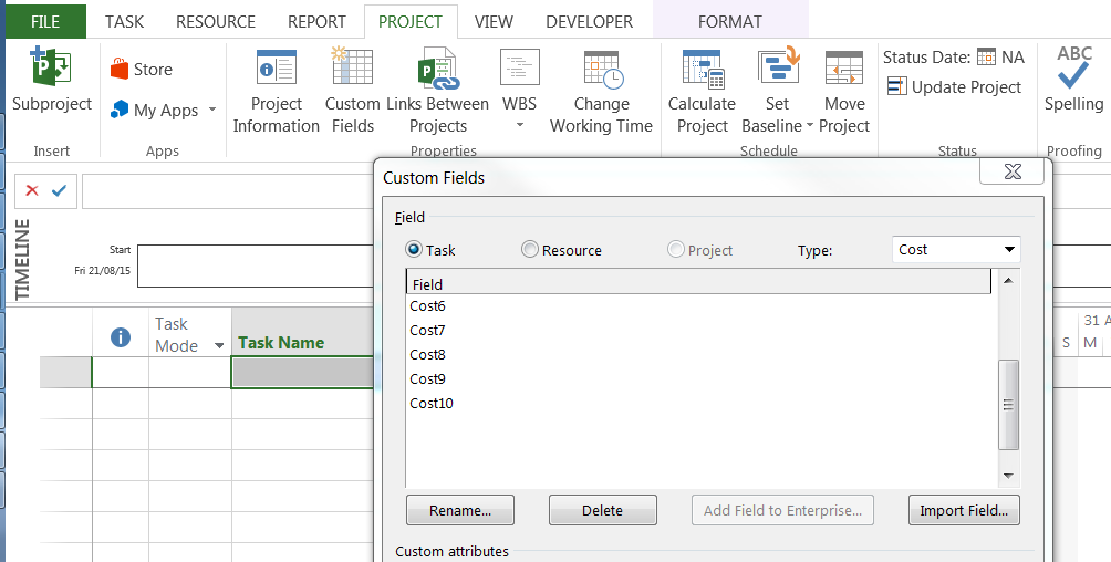 Project Server & Online Behind The Scene: MS Project: how to get more ...