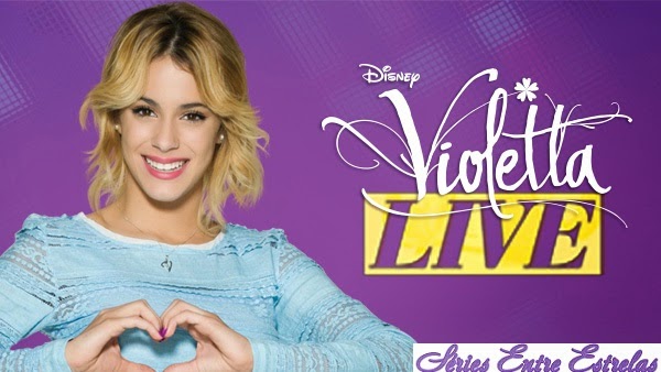 Séries entre Estrelas.: "Violetta Live" - Disney Divulga Novo Vídeo ...