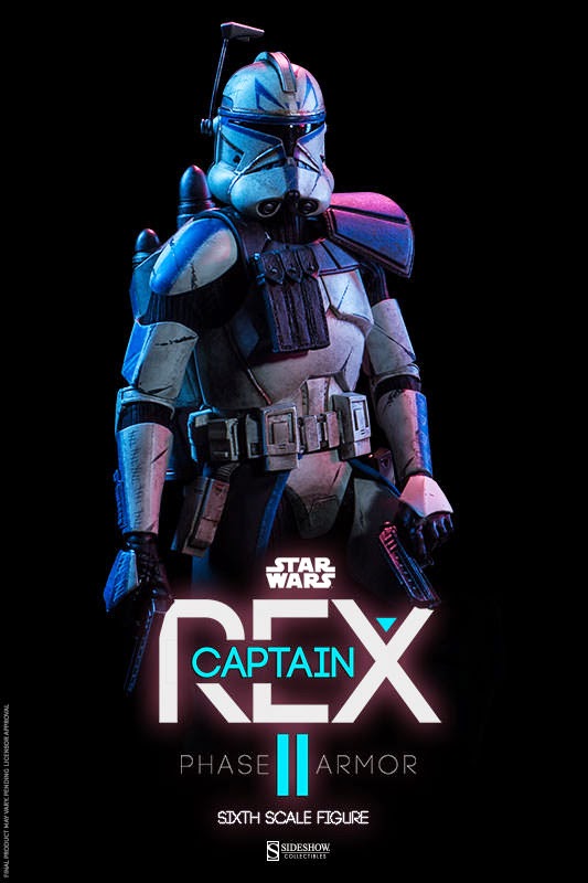 Star Tuga Wars: Star Wars Captain Rex Phase 2 Sideshow