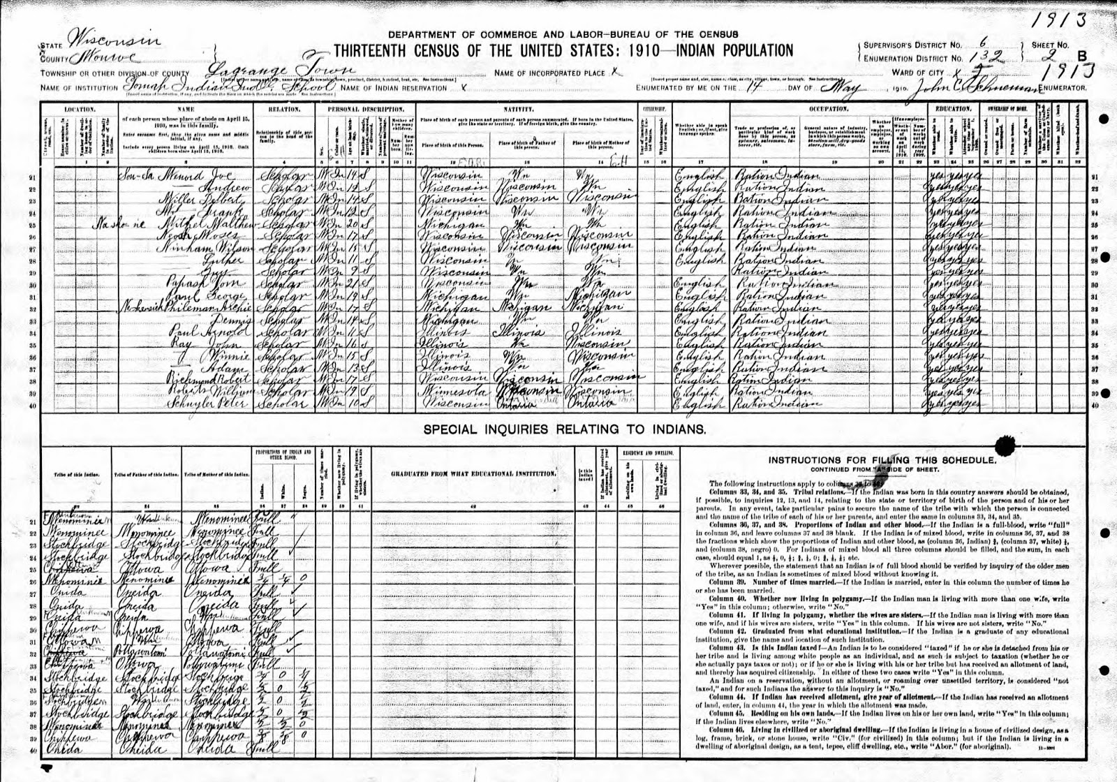 Honoring Native Ancestors: Tomah Indian Industrial School