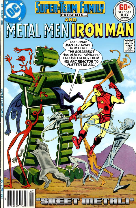 Super-Team Family: The Lost Issues!: The Metal Men and Iron Man in ...