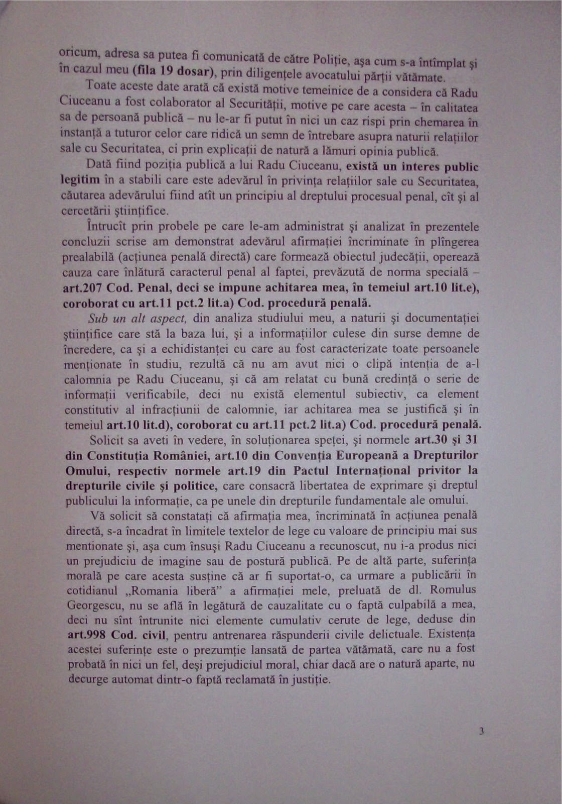Mircea Stanescu: PROCESUL RADU CIUCEANU VS MIRCEA STĂNESCU ȘI ROMULUS ...
