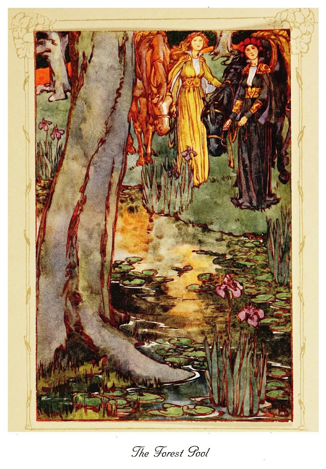 Art of Narrative: Helen Stratton ~ The Lily of Life ~ 1913