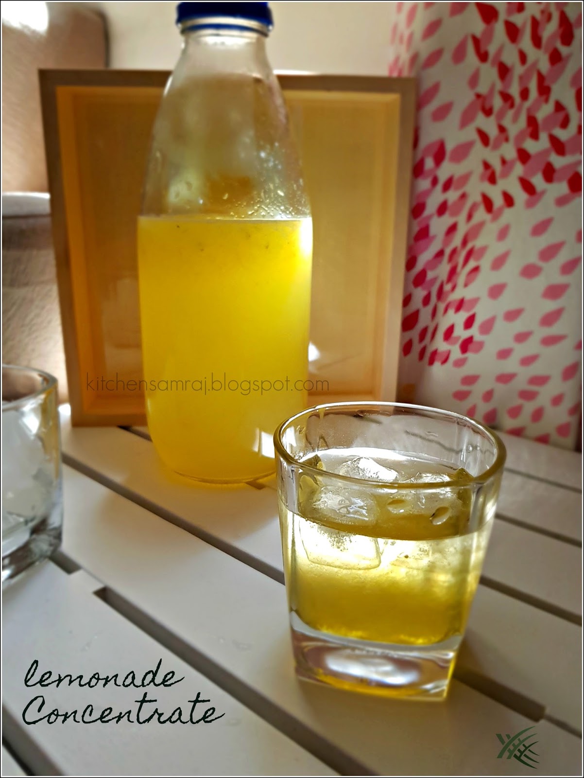 Lemonade Concentrate | Kitchen Samraj!
