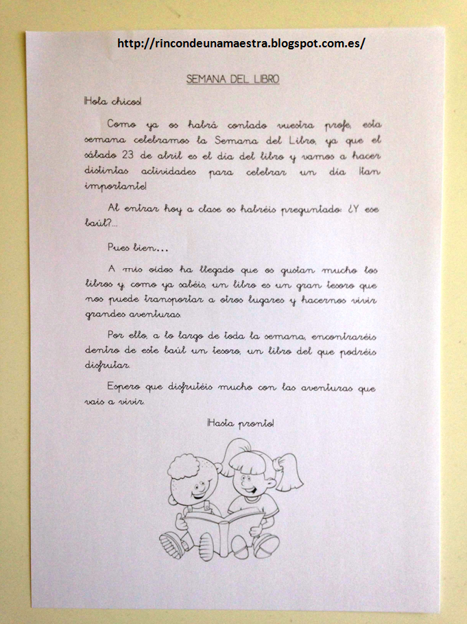 Rincón de una maestra: El baúl de los cuentos