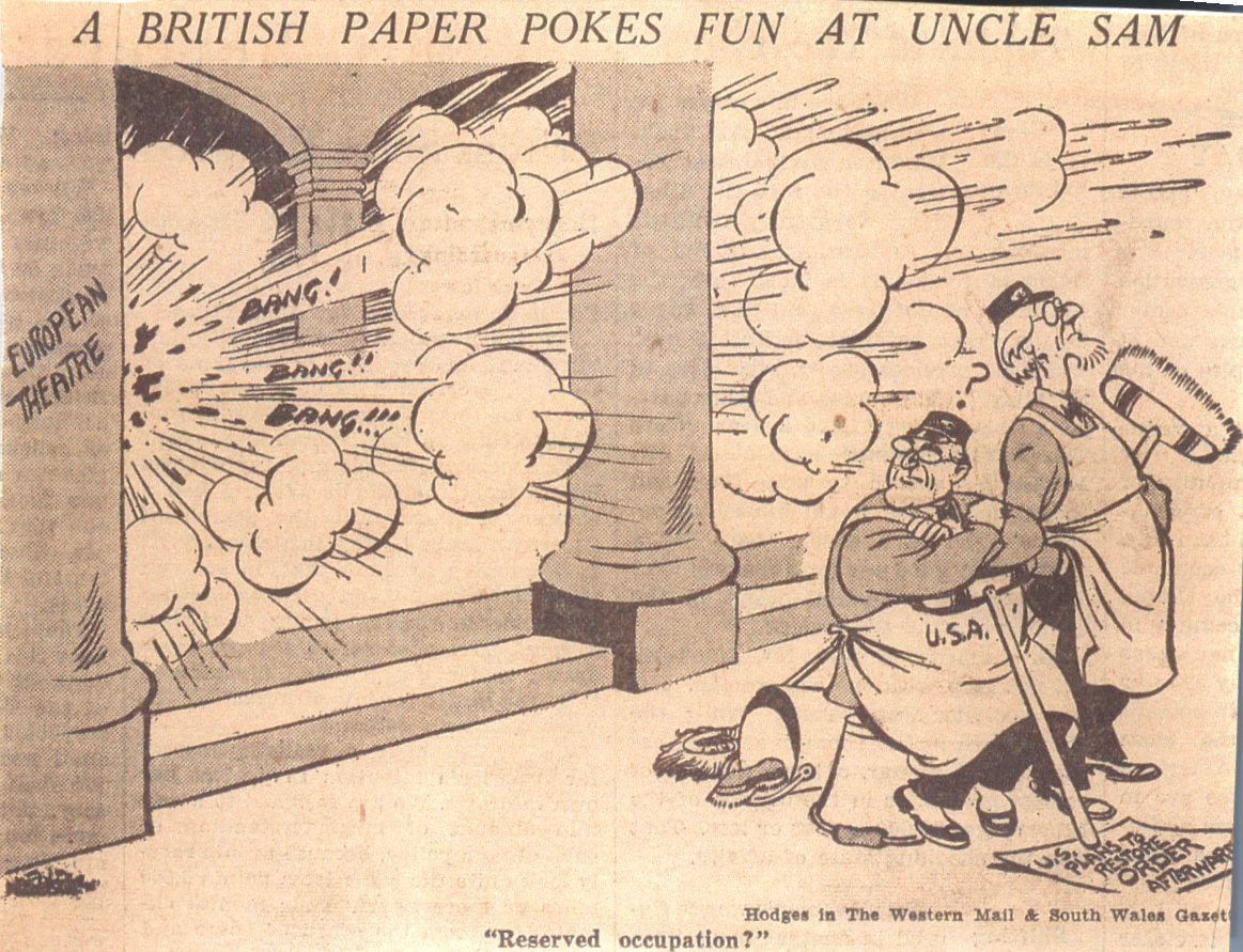 1941-1945. Wartime Political Cartoons