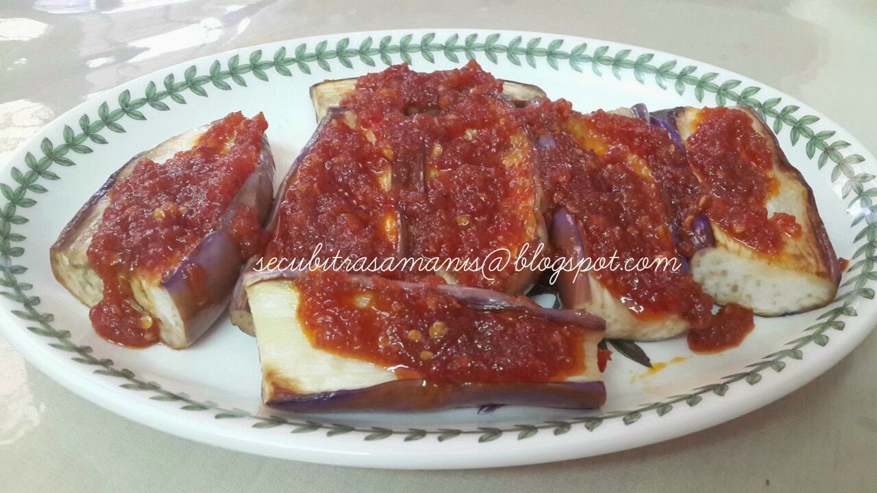 Resepi Masakan Kegemaran: Terung Goreng Berlada