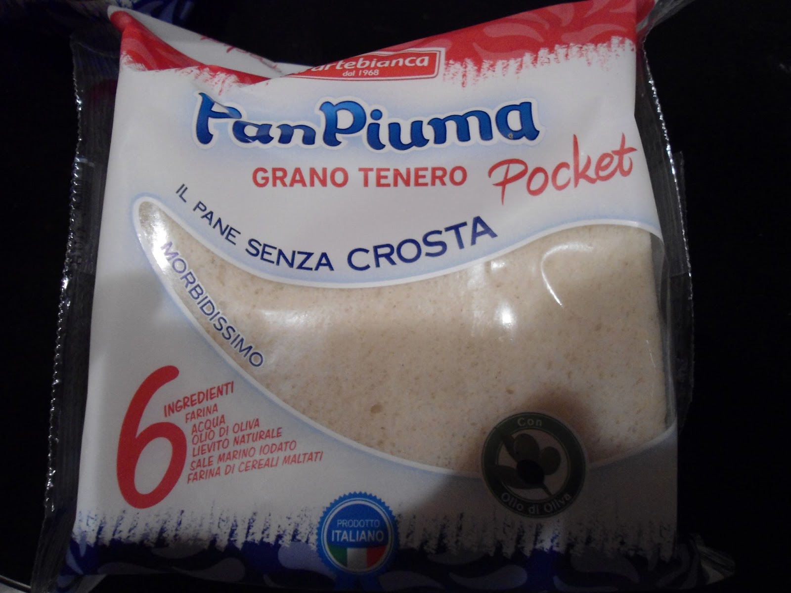 PAN PIUMA : IL PANE SENZA CROSTA.