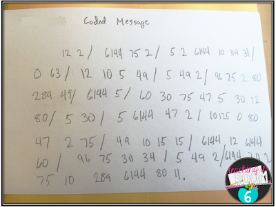 Battle Spy Codes of the Revolutionary War | Teaching in Room 6