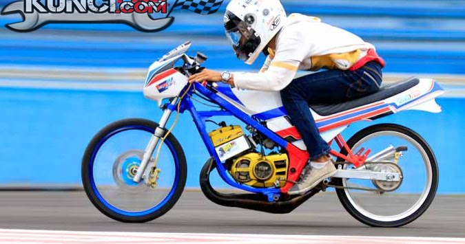 Foto Gambar Modifikasi RGR 150 Drag Bike Terbaik | Dunia Otomotif ...