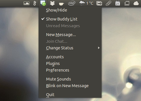 Pidgin Indicator: Ubuntu AppIndicator Plugin For Pidgin ~ Web Upd8 ...
