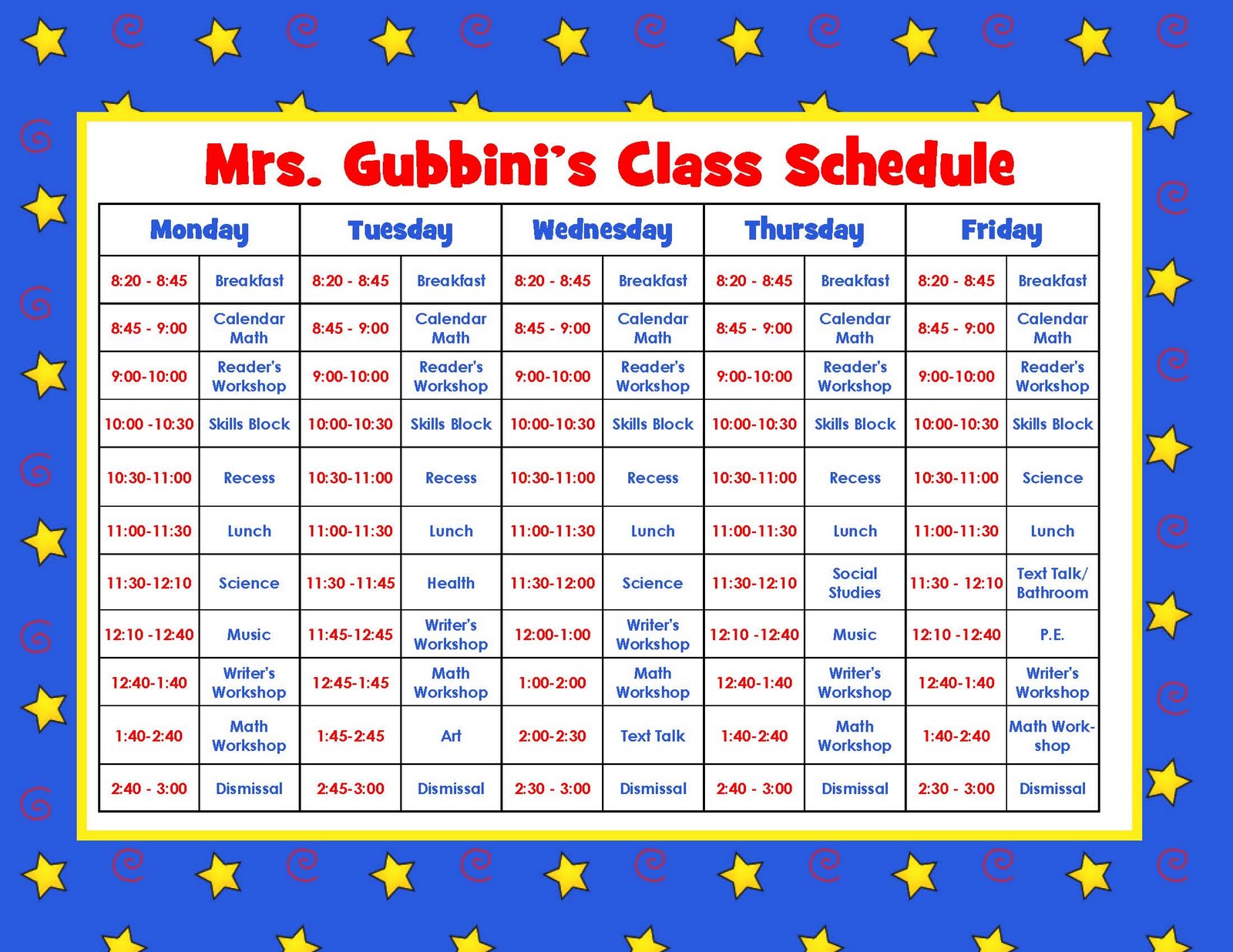 Aloha Kindergarten Daily Schedule Linky Party Aloha Kindergarten Daily Schedule Linky Party