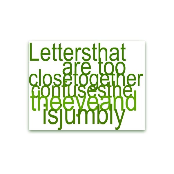 Natalie Pavlovec's Design Blog - Typography 2: 8 Examples of Bad Typography