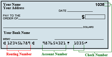 Wells Fargo Bank Account Number On Check