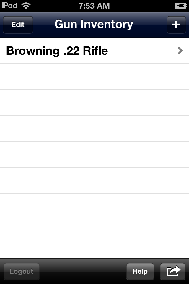 Gun App Reviews: Gun Inventory iOS App Review