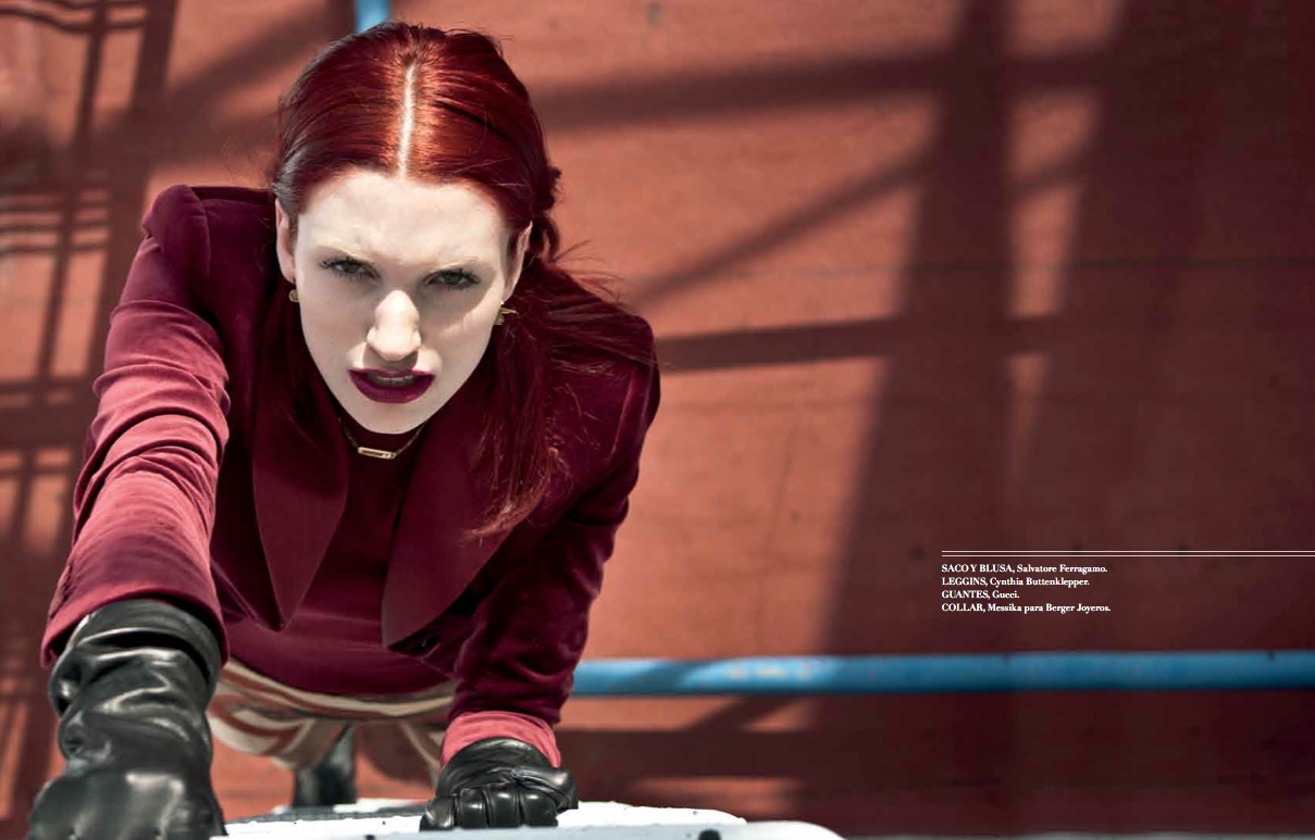 Kara Erwin / GLOW Magazine - December 2012 - WANTED Model Management