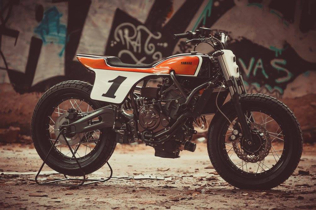 Flat Track Project Jigsaw Custom Motorcycles - RocketGarage - Cafe ...