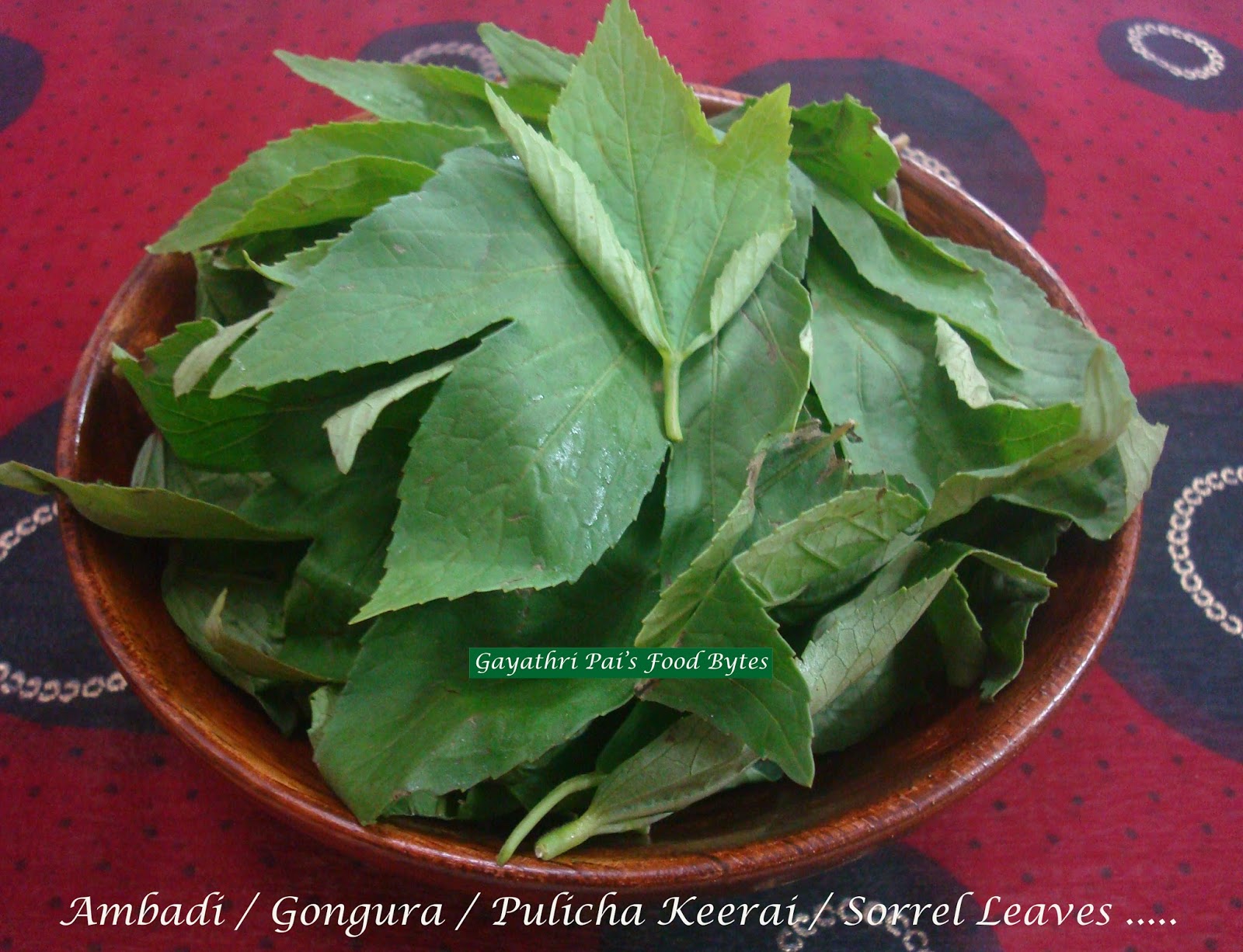 Gayathri Pai s Food Bytes Pudina Gongura Chutney Gayathri Pai s Food Bytes Pudina Gongura Chutney