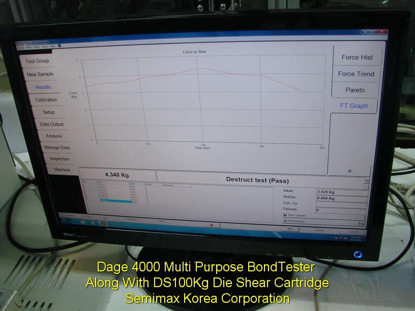 Semiconductor Equipment: Dage 4000 Multi Purpose Bondtester along with ...
